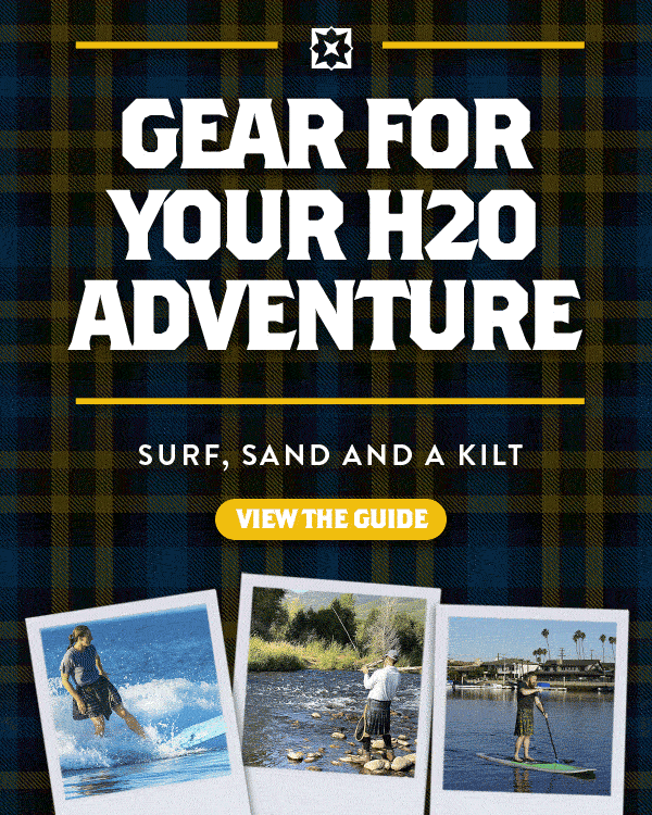 On The Water? Get In A Kilt. - Sport Kilt